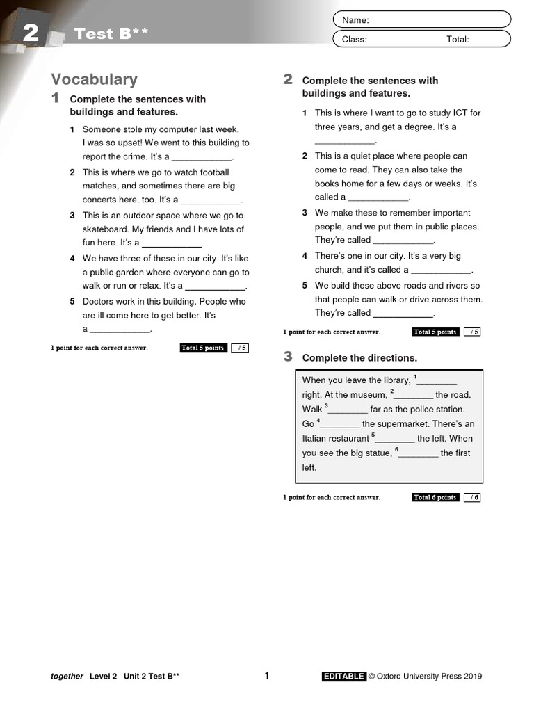 Together Level 2 2B Two-Star | PDF