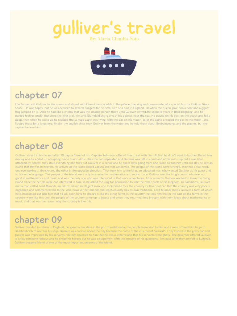 gulliver's travel | PDF