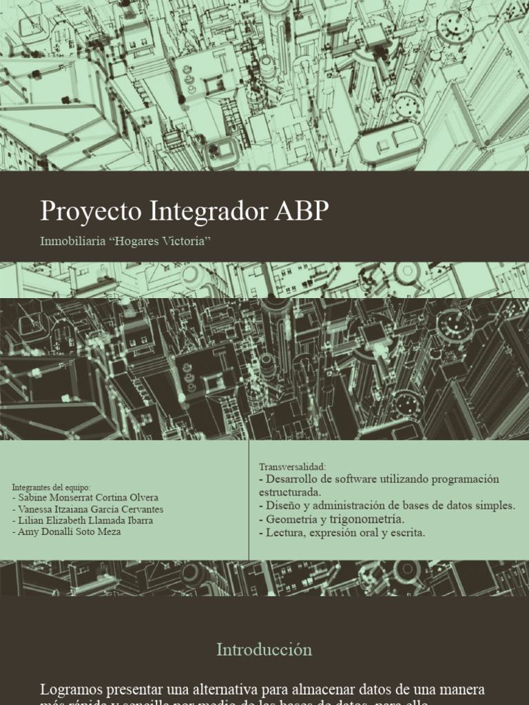Presentacion ABP | PDF | Bases de datos | Informática