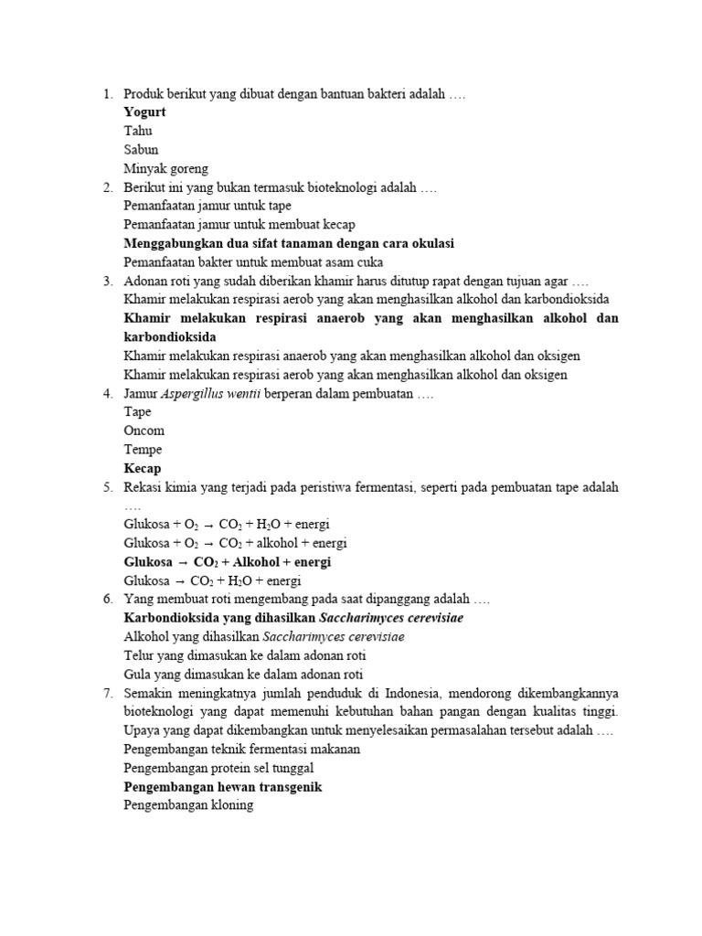 Biologi Kelas 9 | PDF