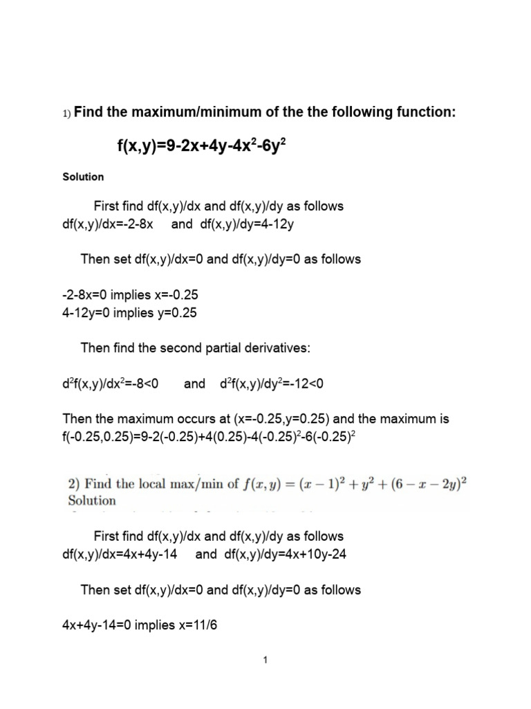 Revision Sheet Math 2 Pdf Derivative Mathematical Physics