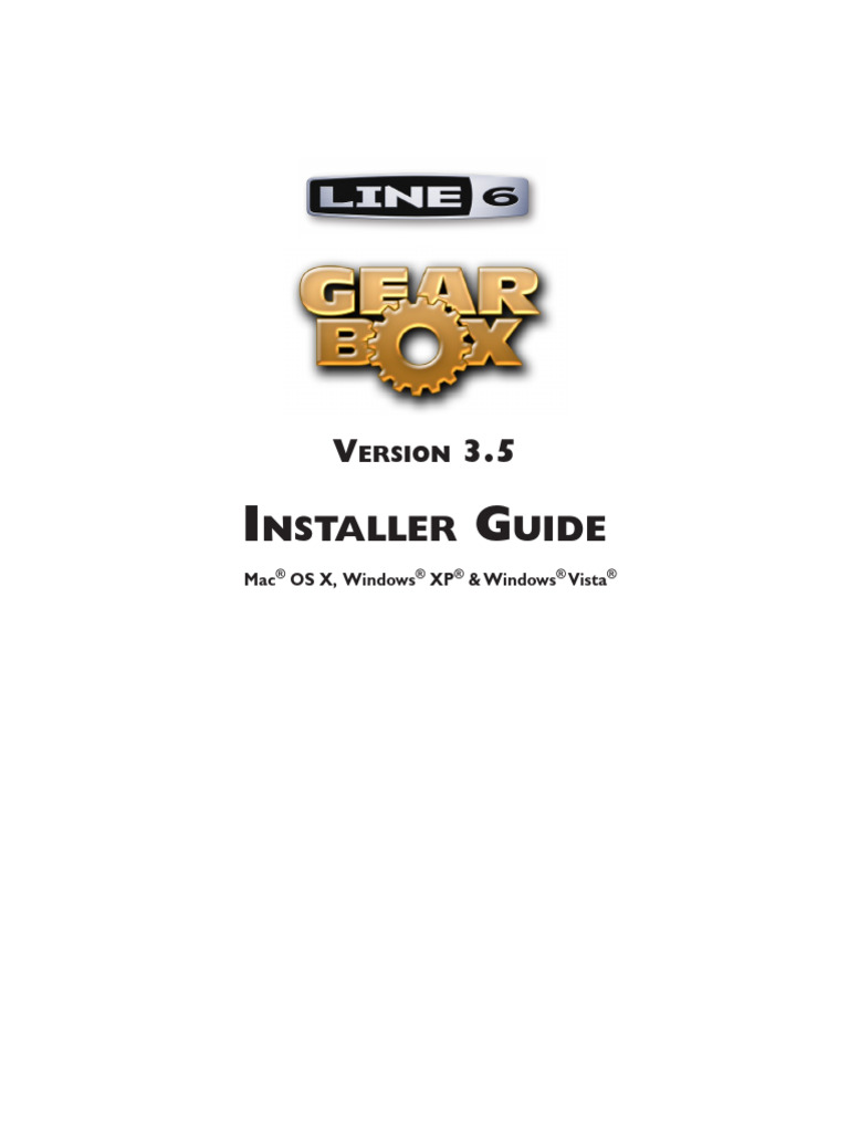 GearBox 3.5 and Later Install Help (Rev A) | PDF | Installation ...