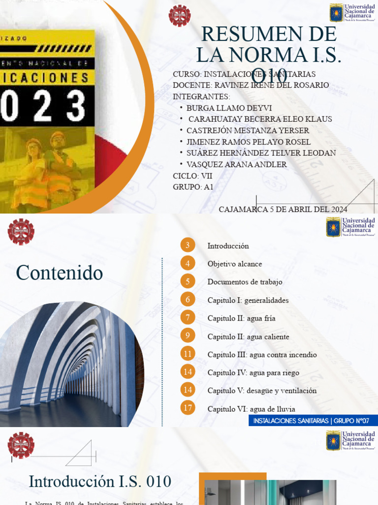 Resumen de La Norma I.S.OIO | PDF | Agua | Ventilación (Arquitectura)