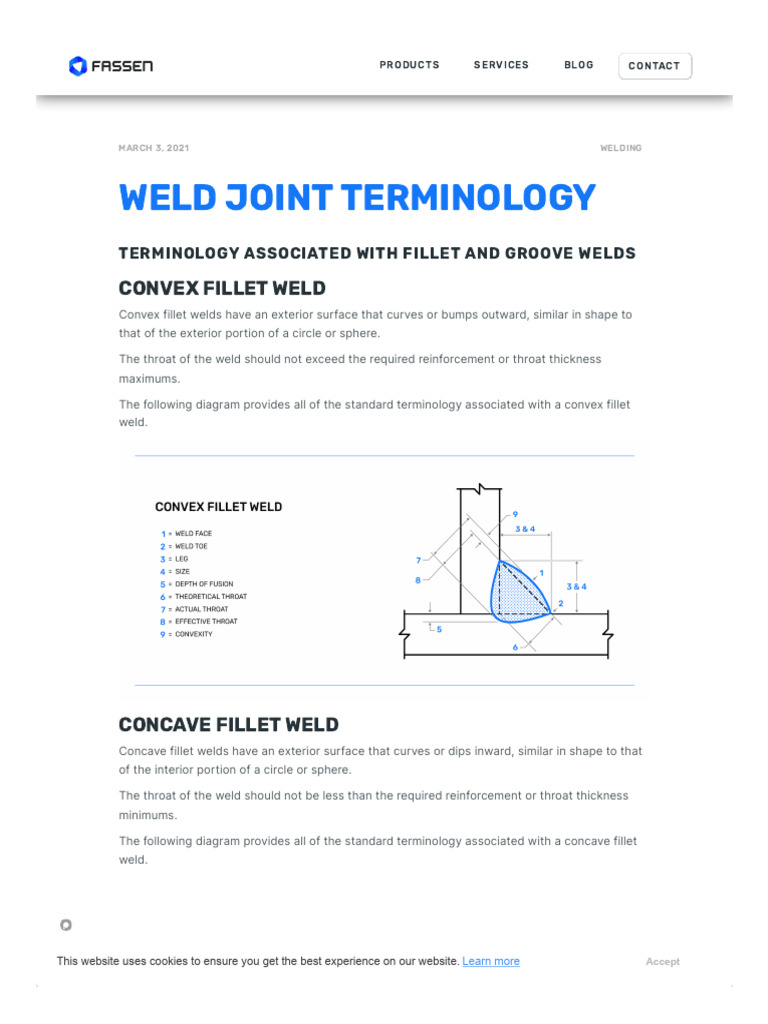 Weld Joint Terminology1 | PDF | Welding | Construction