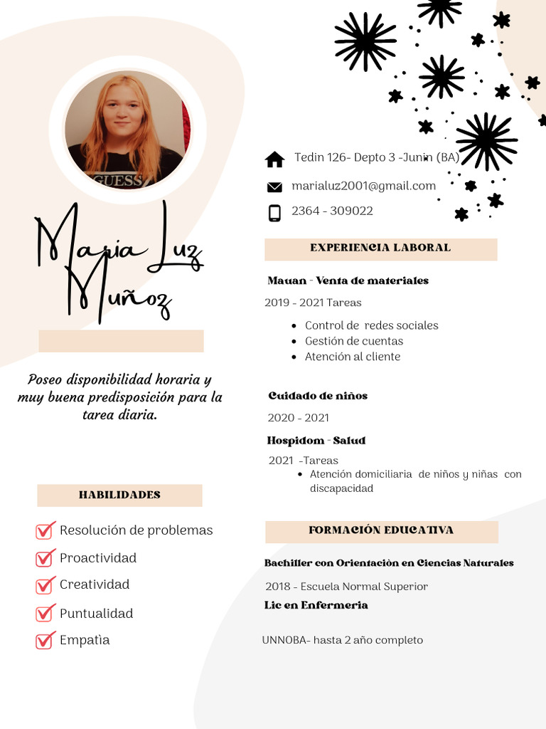 Curriculum Academico Original Marco Marketing | PDF