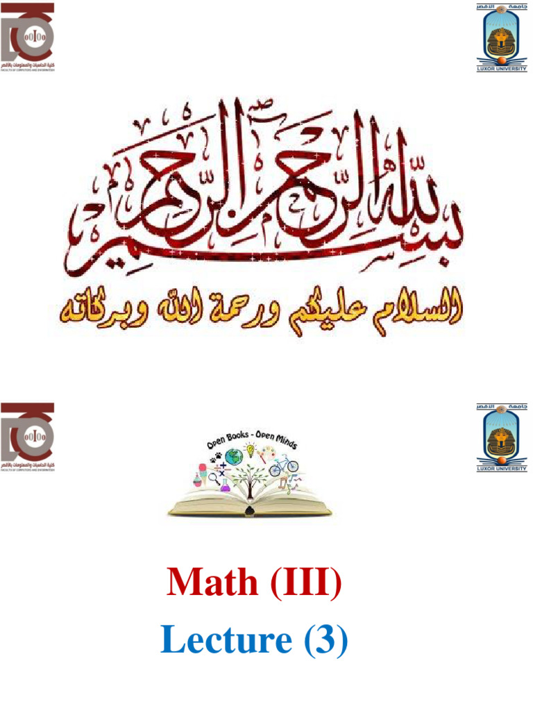 Lec3 | PDF | Trigonometric Functions | Elementary Geometry