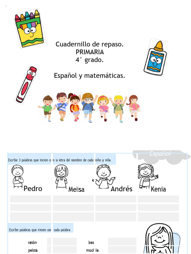 3 Prim - Esp - Mat | PDF