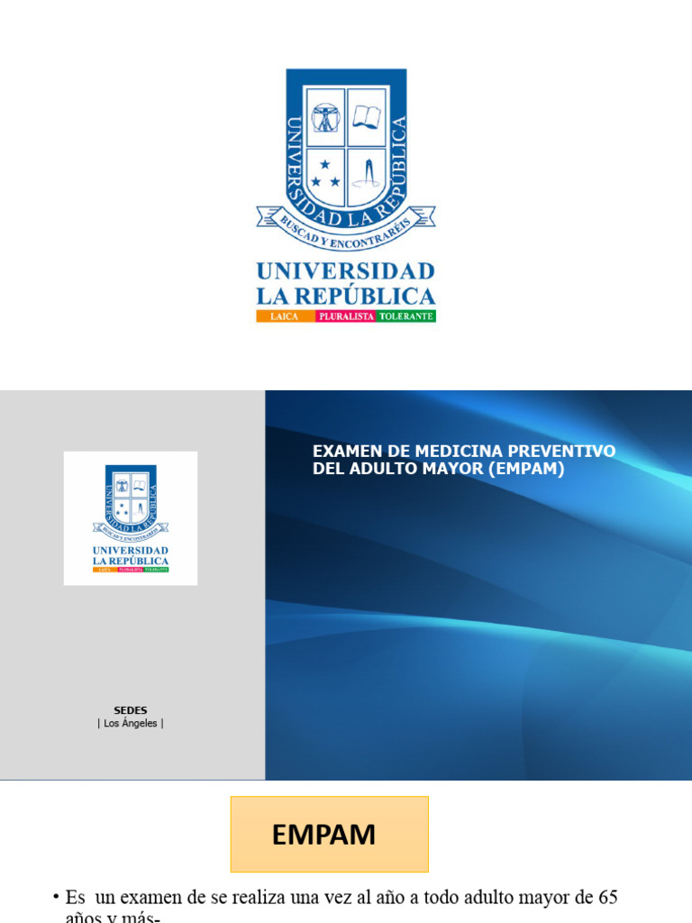 Clase 4 Empam | PDF | Adultos | Vejez