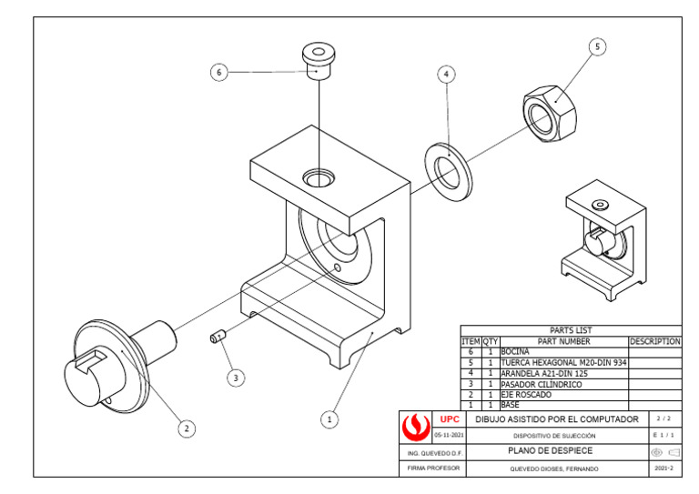 03-PLANO DE DESPIECE | PDF