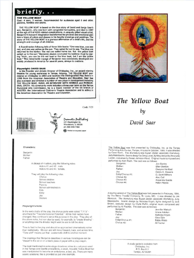 The Yellow Boat Play Script | PDF | Foreign Language Studies | Science ...