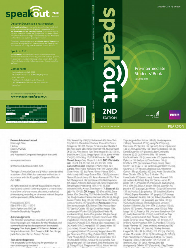 Speakout Course Book - Units 1-3 | PDF