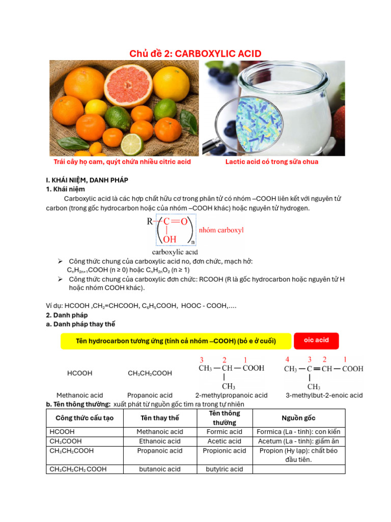 carboxylic acid | PDF