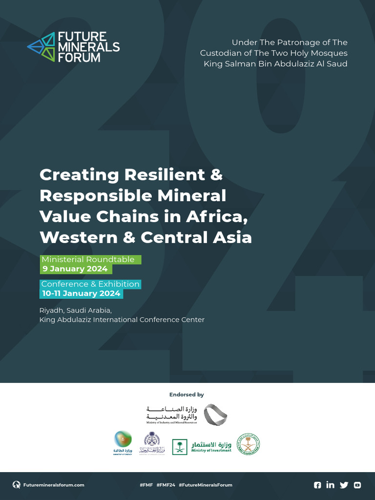 Minerals Forum: Building Resilient Value Chains | PDF | Mining ...