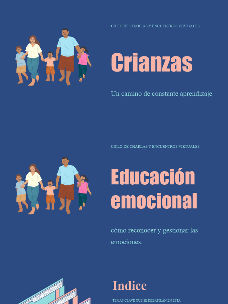 Educación Emocional en la Crianza Familiar | PDF | Empatía | Las emociones