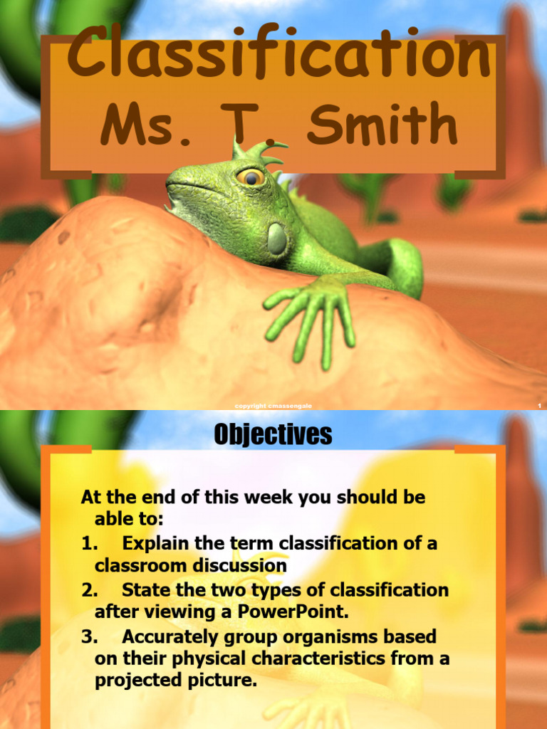 Classification of life. Grade 10 Biology. HHS. T. Smith. .pptx (1 ...