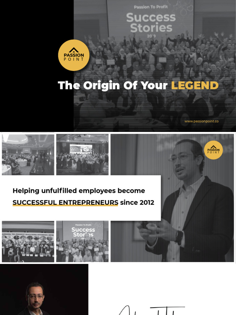 The Origin of Your Legend | PDF | Entrepreneurship | Startup Company