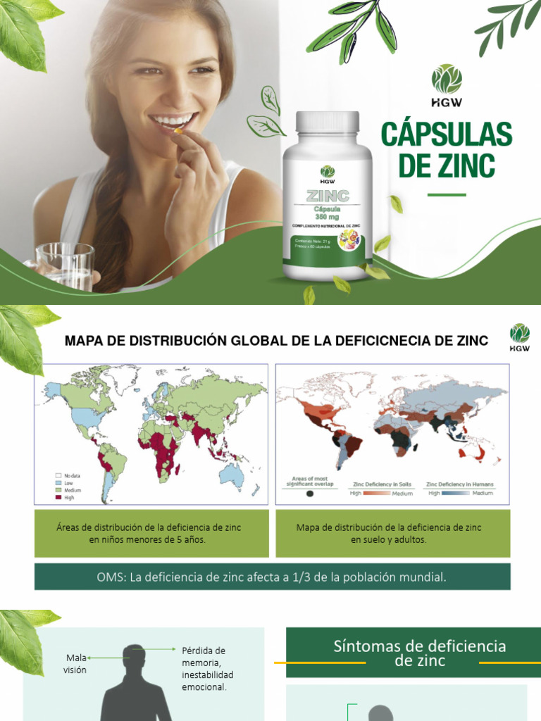 Zinc | PDF | Sistema inmune | Zinc