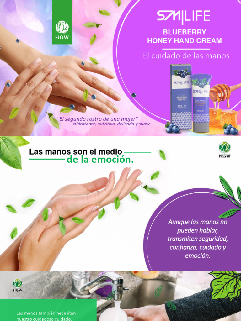 Smilife Blueberry Honey Hand Cream | PDF | Piel | Biología