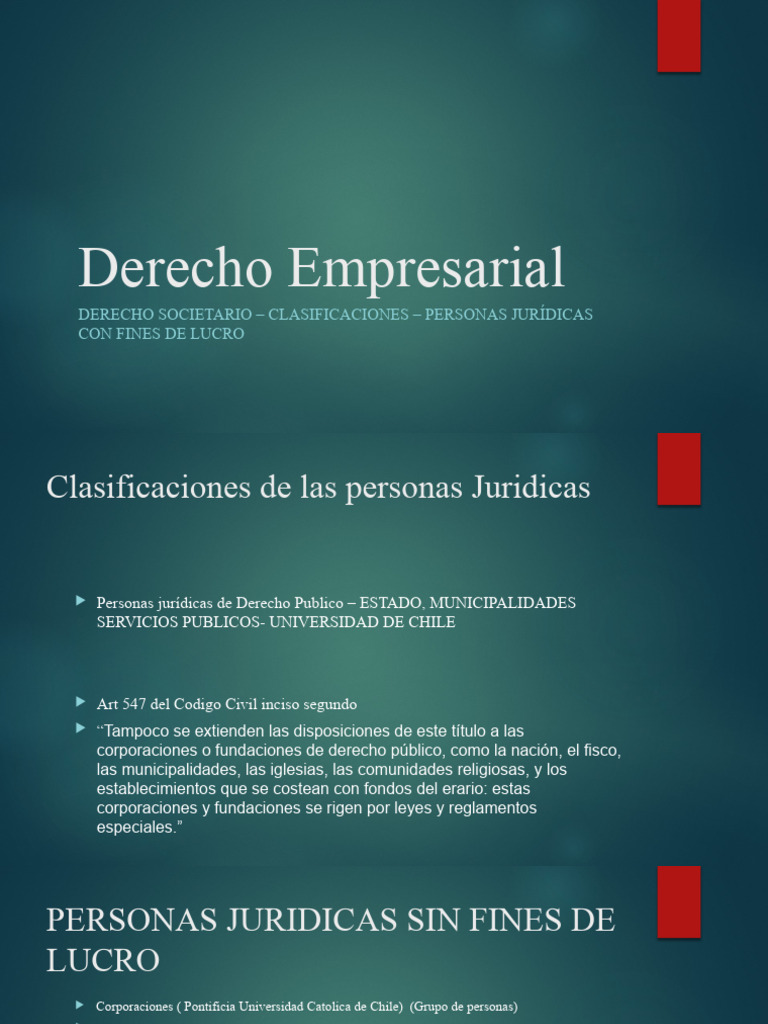 Derecho Empresarial - 2 Parte | Descargar gratis PDF | Fundación (sin fines de lucro) | Sociedad ...