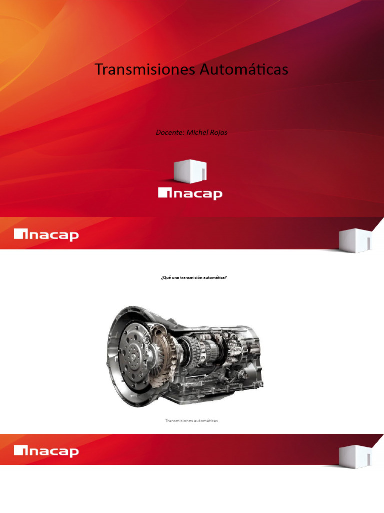 3 Transmisiones Automáticas | PDF | Transmisión automática | Engranaje