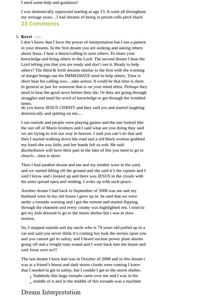 Interply 123 FHJ | PDF | Dream | Jesus