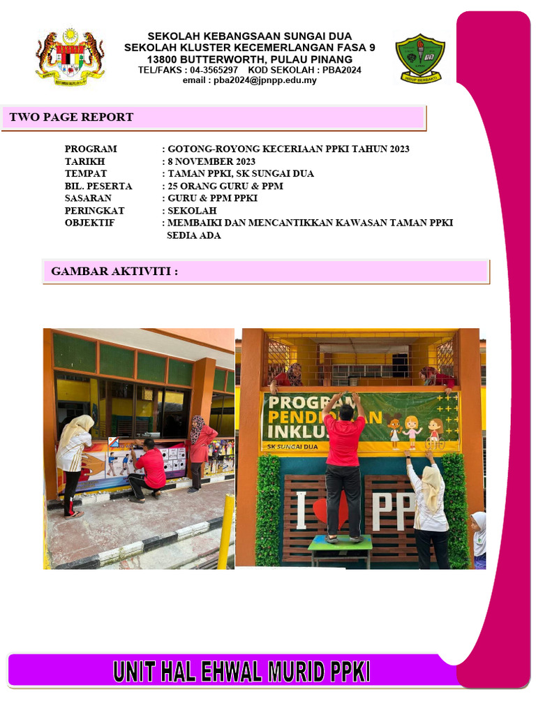 Two Page Report GTG Ryg 2023 | PDF