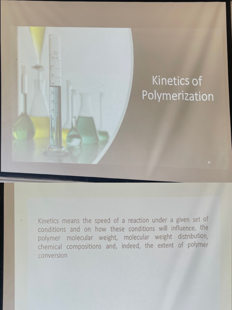 Polymerization Kinetics | PDF