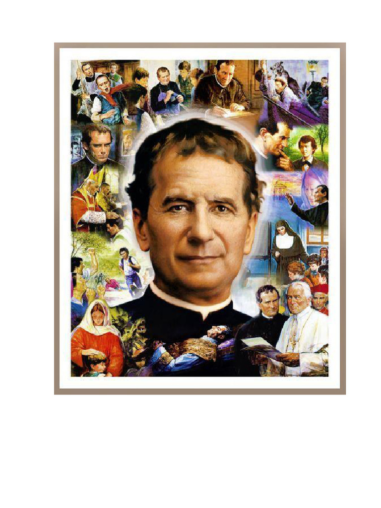 don bosco collage imprimir | PDF