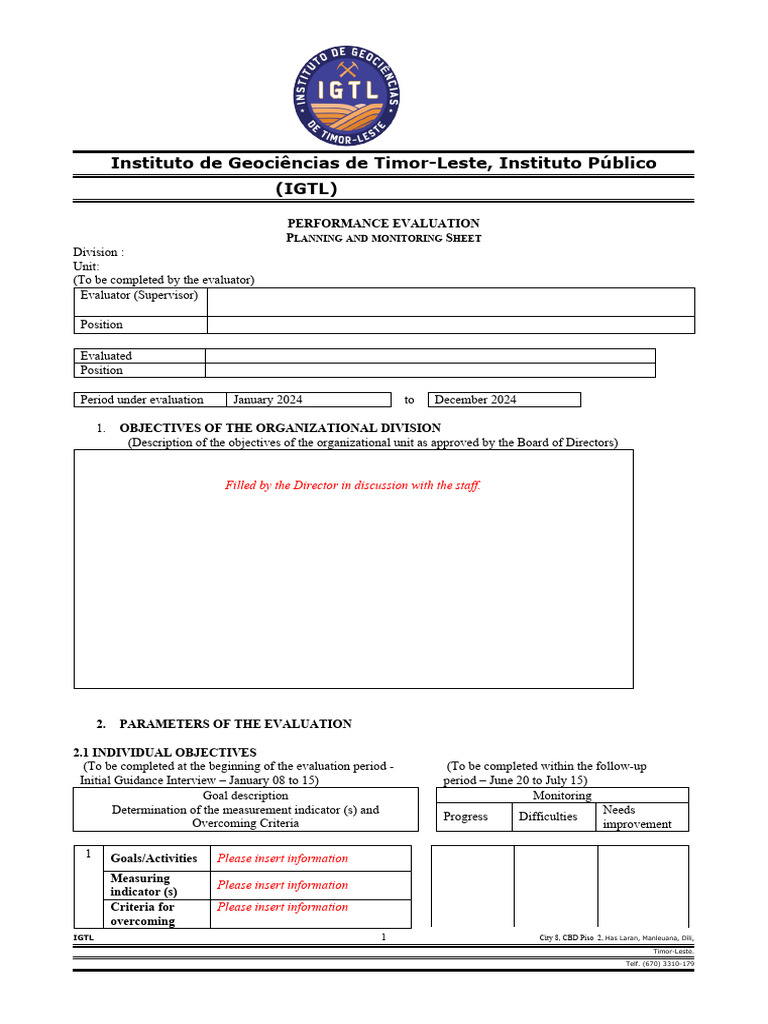 Planning & Monitoring Sheet - 2024 | PDF | Applied Psychology ...