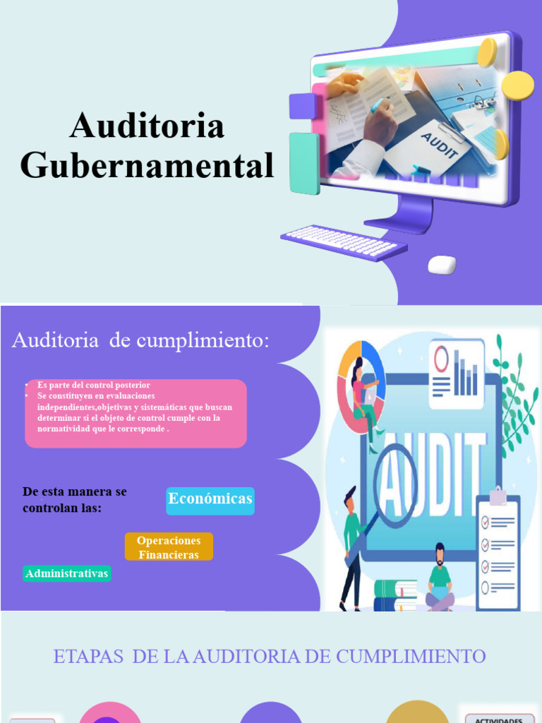 1-Auditoria Gubernamental-Auditoria de Cumplimiento | PDF | Auditoría | Business