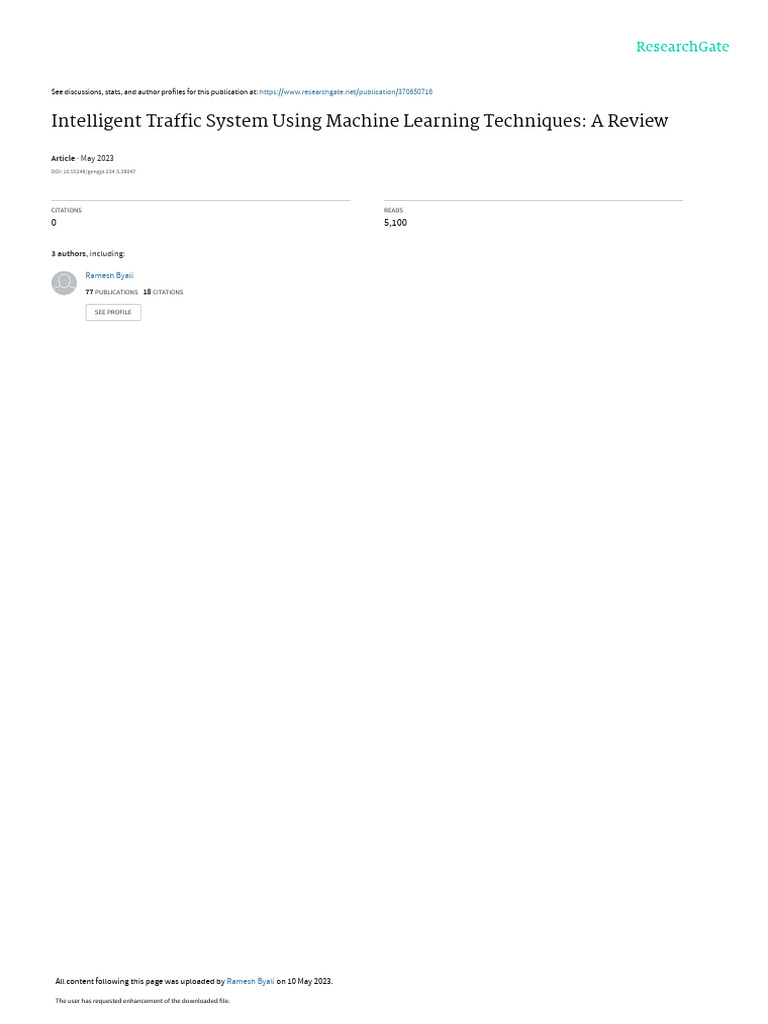 IJRPR12846 | PDF | Internet Of Things | Machine Learning
