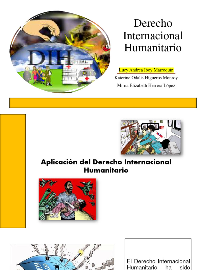 Derechos Humanitarios de La Haya-Lucy Andrea Iboy Marroquín | PDF | Ley humanitaria ...