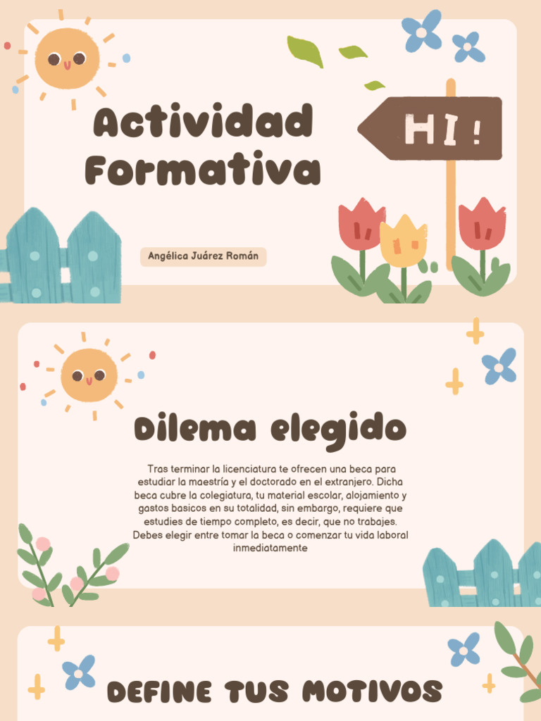 Actividad Formativa | PDF | Toma de decisiones