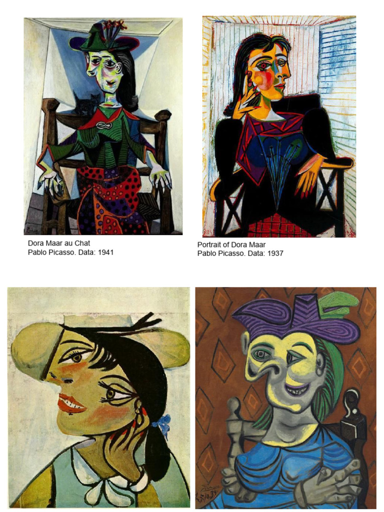 Retratos Cubistas de Picasso | PDF | Pablo Picasso