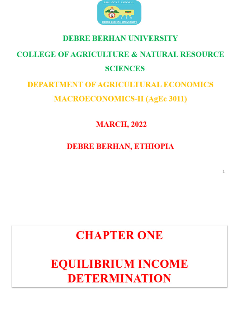 Macroeconomics II | PDF | Consumption (Economics) | Economics