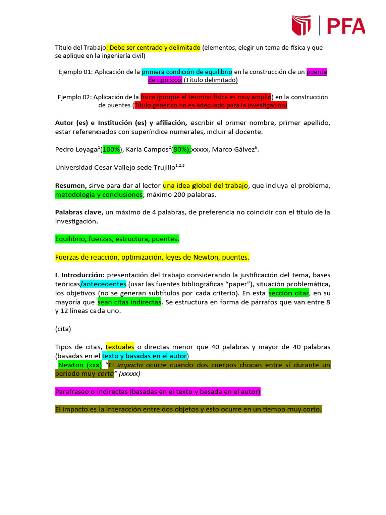 Investigación formativa 2 | PDF | Estilo apa | Metodología