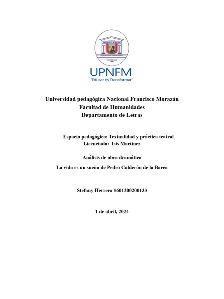 Stefany Herrera - Análisis Literario | PDF | Barroco