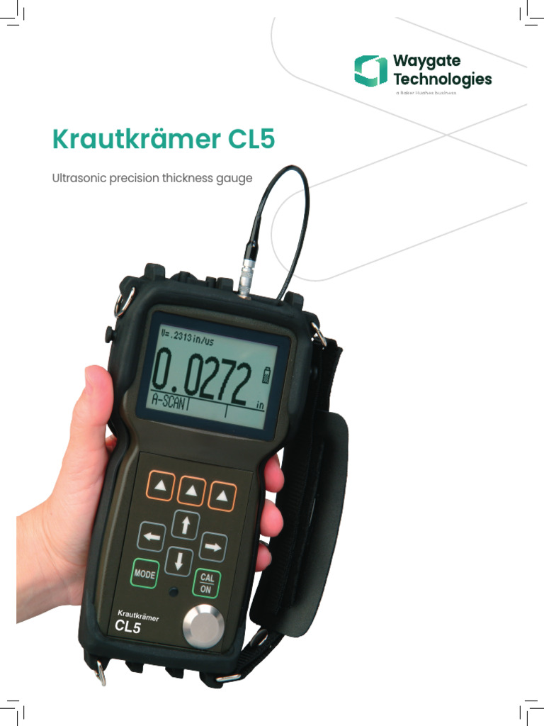 BHCS38559 Krautkramer CL 5 Brochure - R2 - HR | PDF | Personal Computers | Sheet Metal