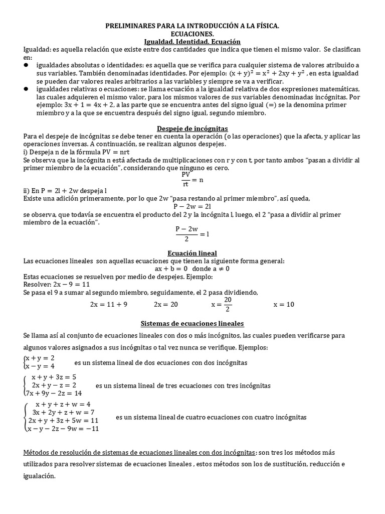 Física Clase2 03.14 | PDF | Triángulo | Ecuaciones