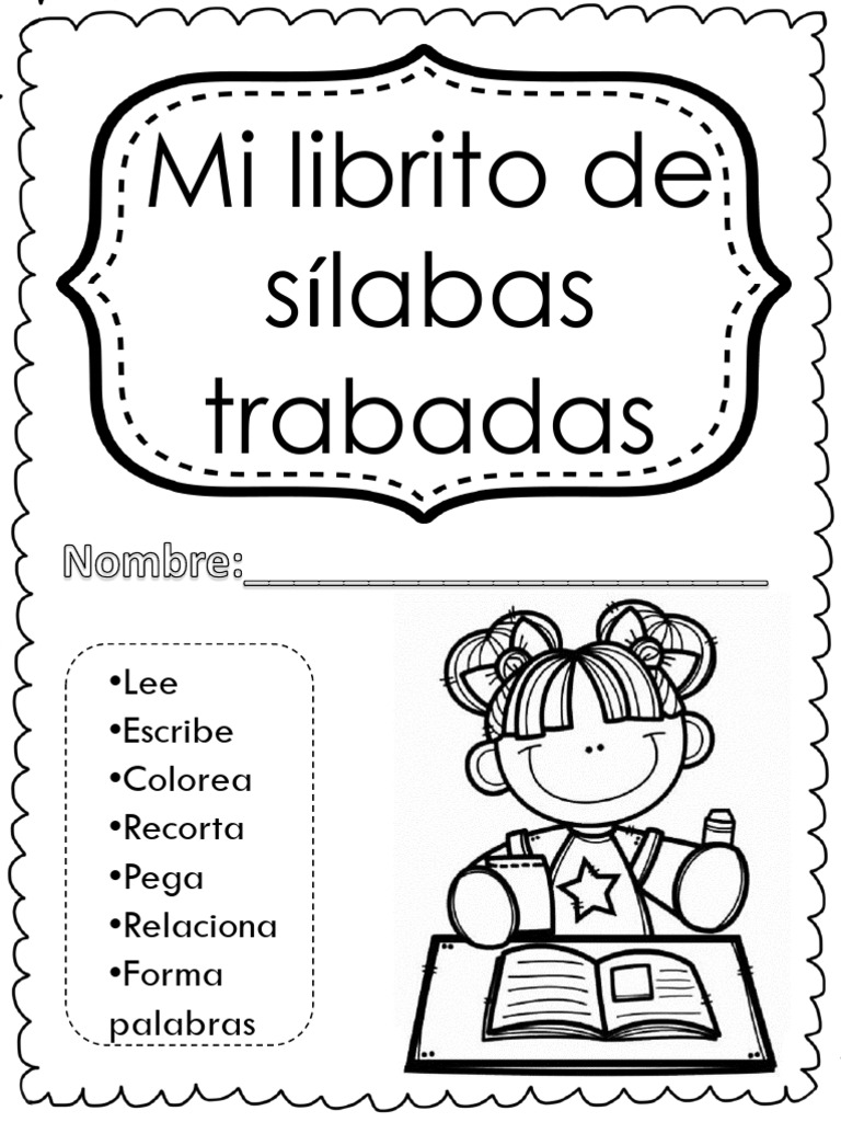 Atividades com Sílabas Trabadas para Crianças | PDF | Fonologia | Fonética