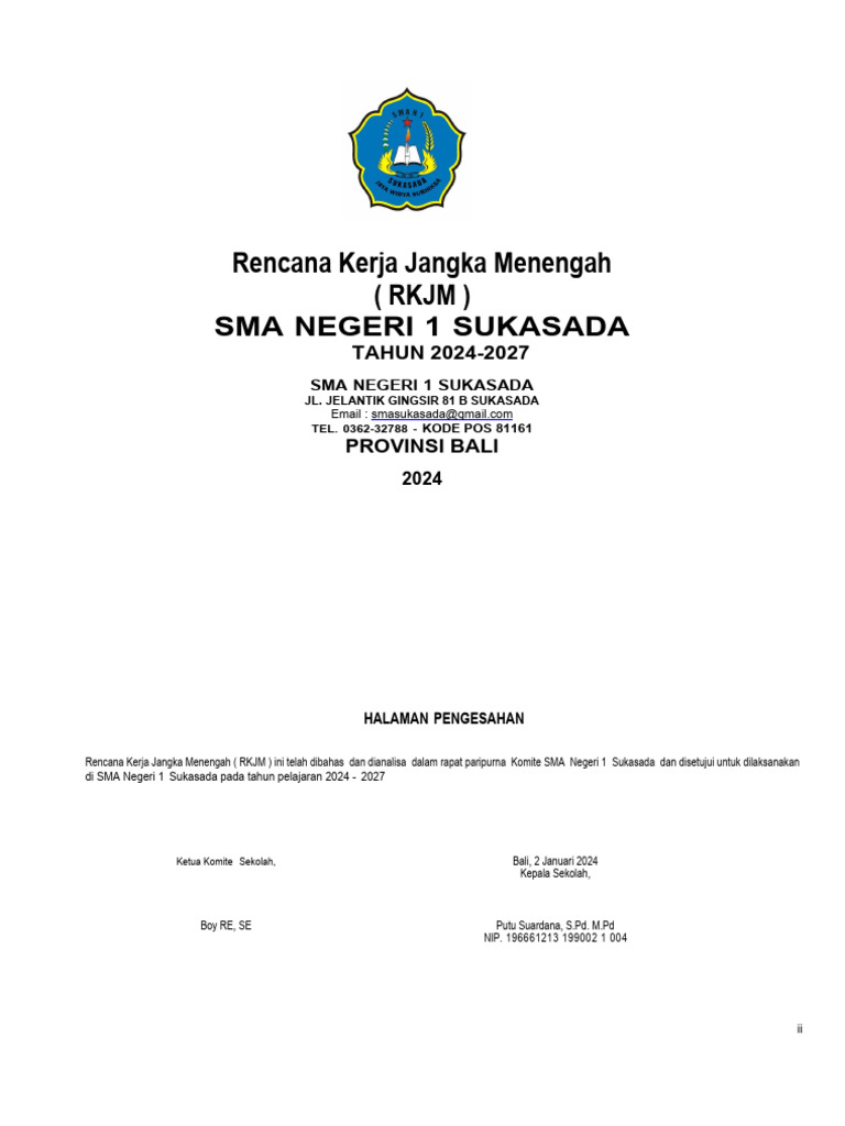 RKJM 2024-2026 | PDF