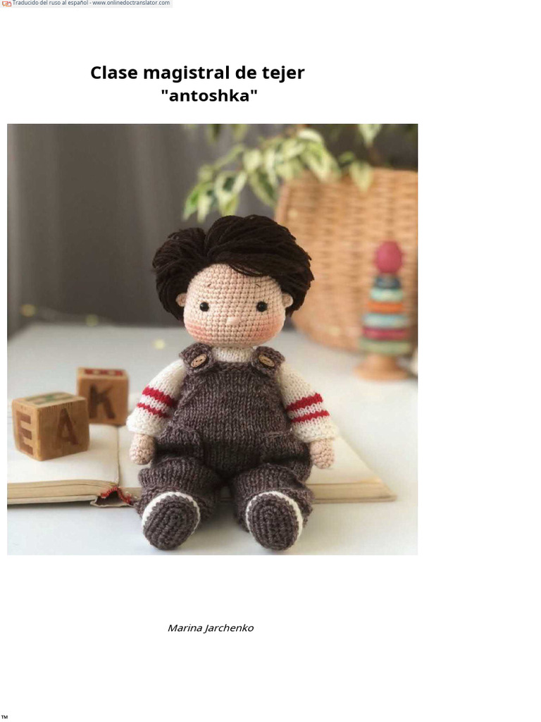 Marina Jarchenko antoshka | PDF | Ropa | Textiles