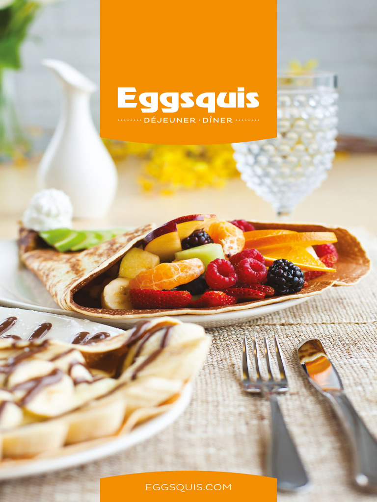 Menu Délicieux d'Eggsquis | PDF | sauce | Fruit