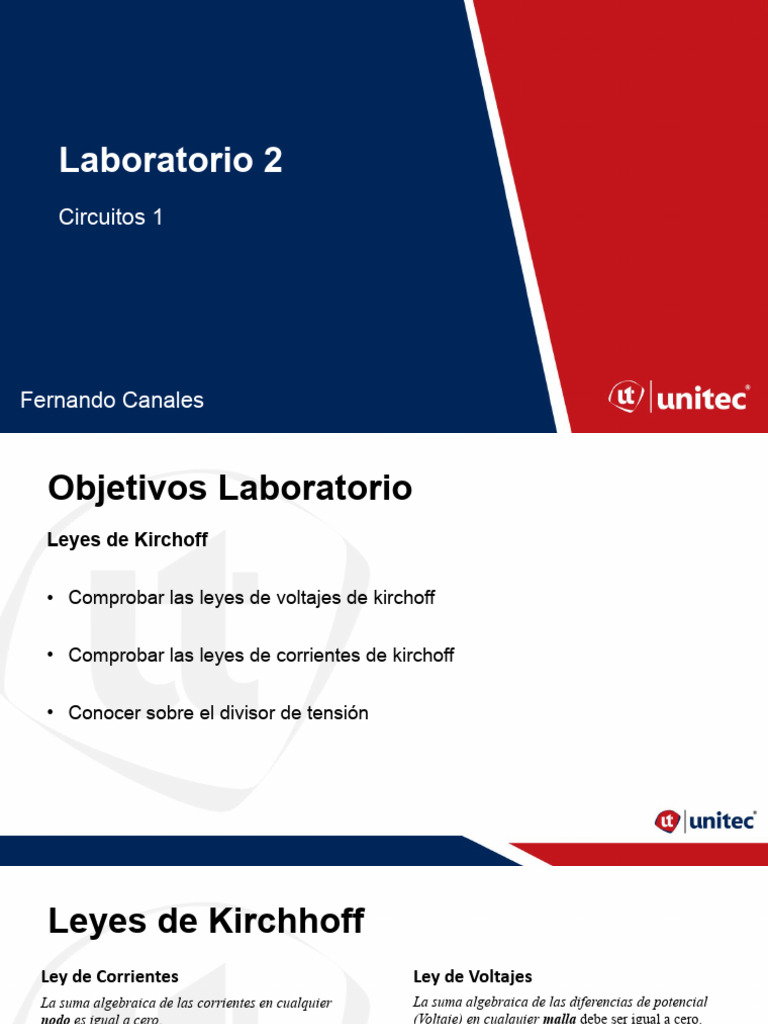 Laboratorio 2 Circuitos Electricos I | PDF | voltaje | Red eléctrica
