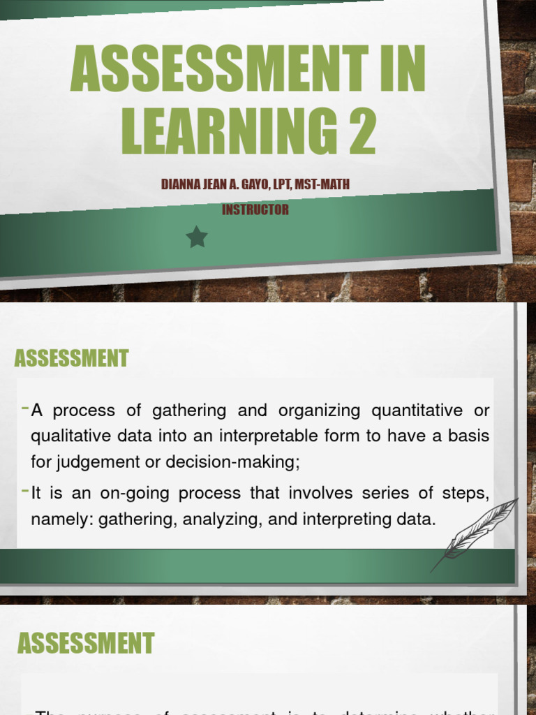 Diagnostic Formative Summative | PDF | Educational Assessment ...