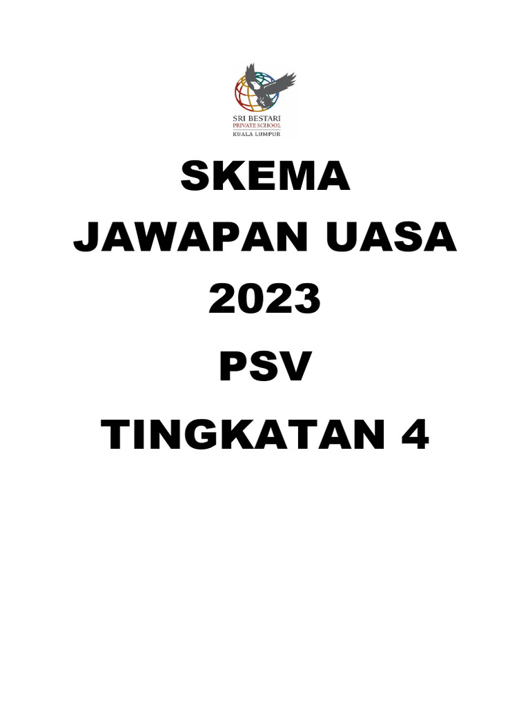 Skema Jawapan Uasa 2023 | PDF