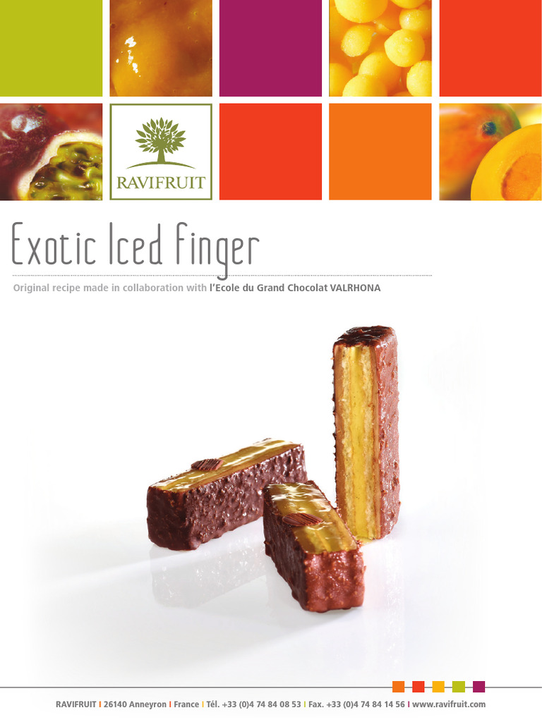 Ice Fingers | PDF | Cakes | Ice Cream