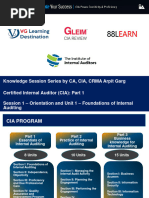 CIA Part 2 Exam | PDF | Internal Audit | Audit