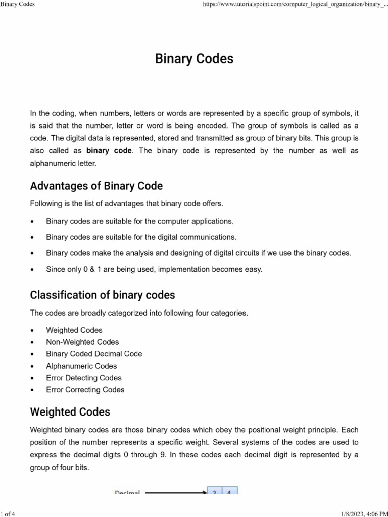 Electronics 4 | PDF | Binary Coded Decimal | Ebcdic