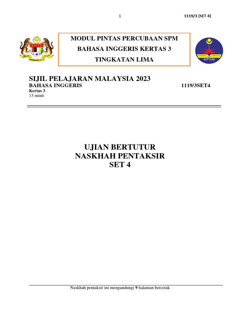 Module Pintas SET 4 | PDF | Career & Growth